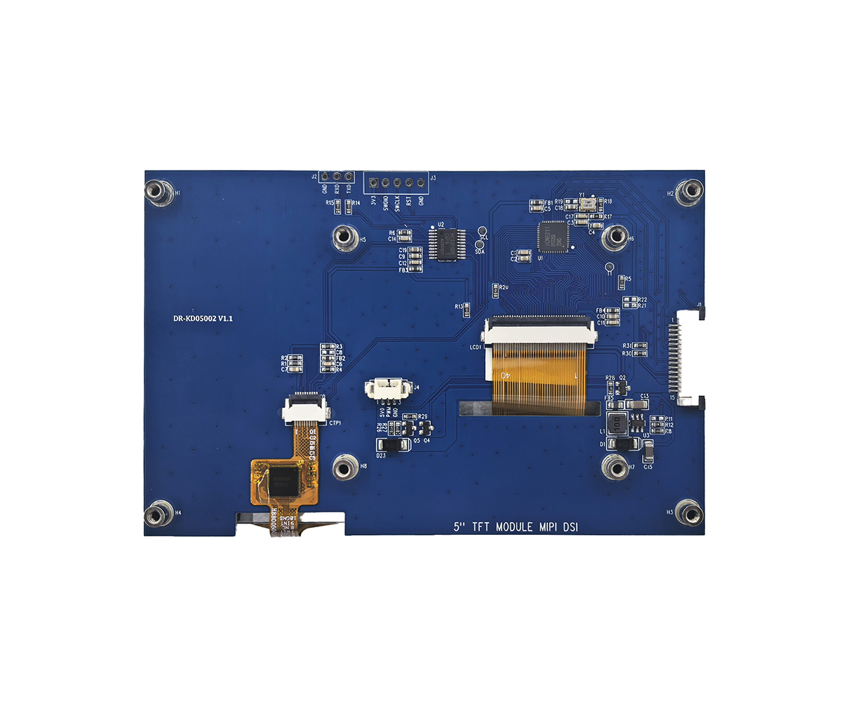5.0- Inch 800*480 DSI MIPI Display for Raspberry PI - Kadi Dsipaly